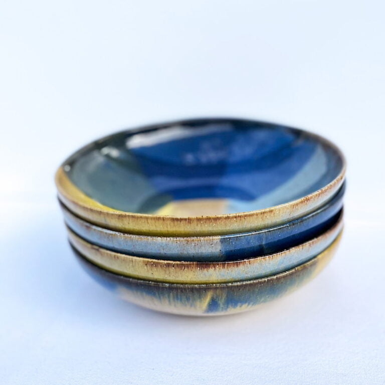 Gekleurd Servies Pastaborden Set Corals - 4-personen • UNRO